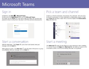 Microsoft Teams Quick Start Guide - Bay Area IT Services, Support ...